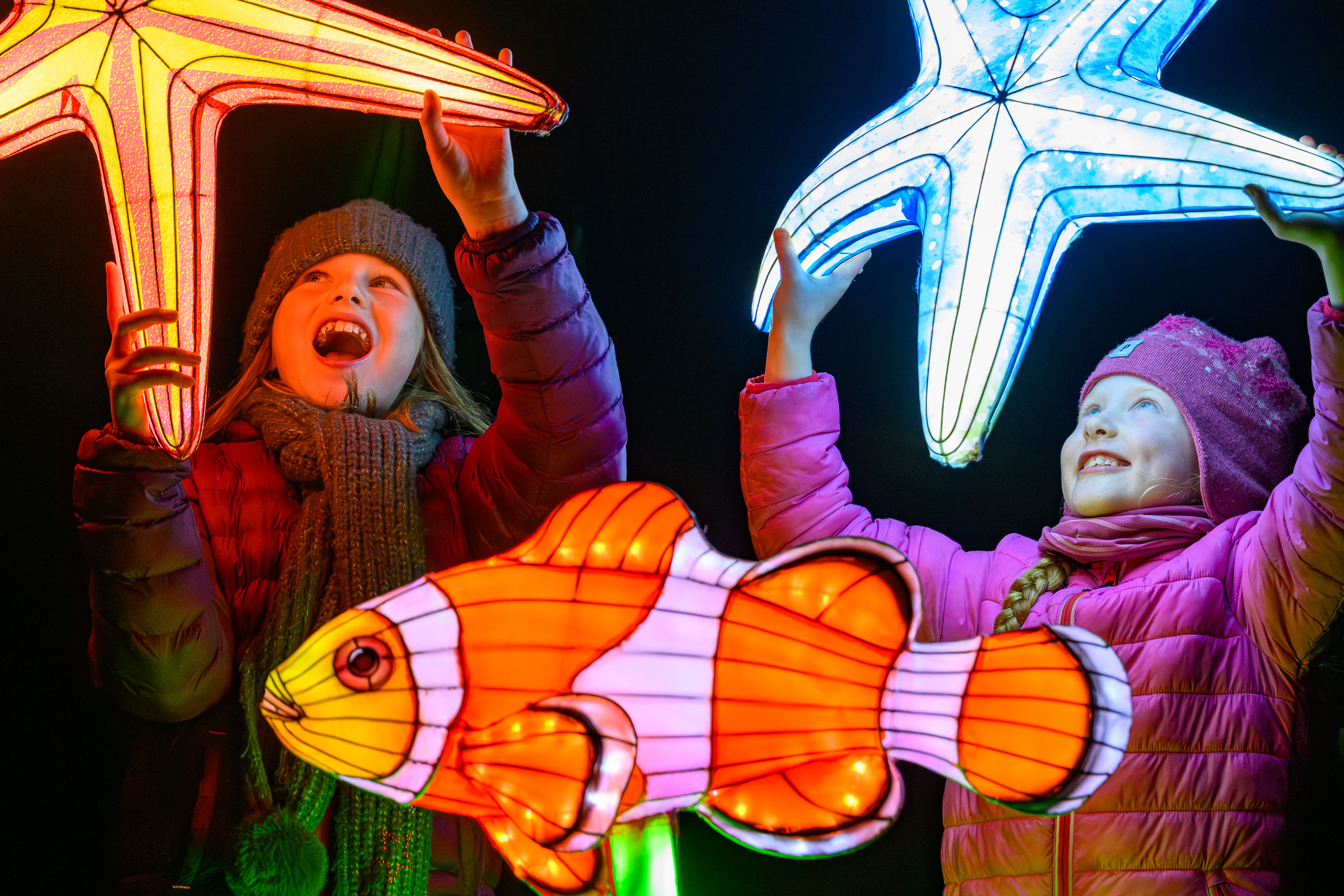 It’s o-fish-ially back! Edinburgh Zoo welcomes return of Giant Lantern ...